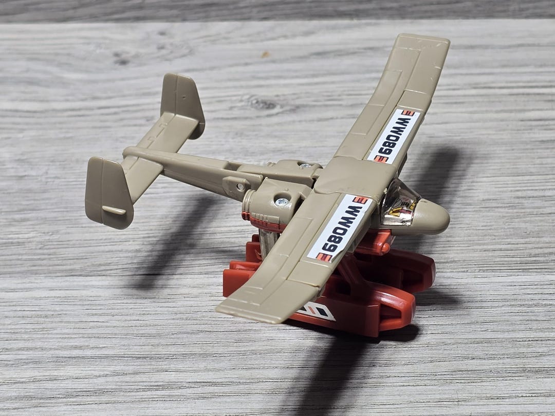 1984 Bandai Tonka Gobot Water Walk Sea Plane Transforming Robot - Etsy