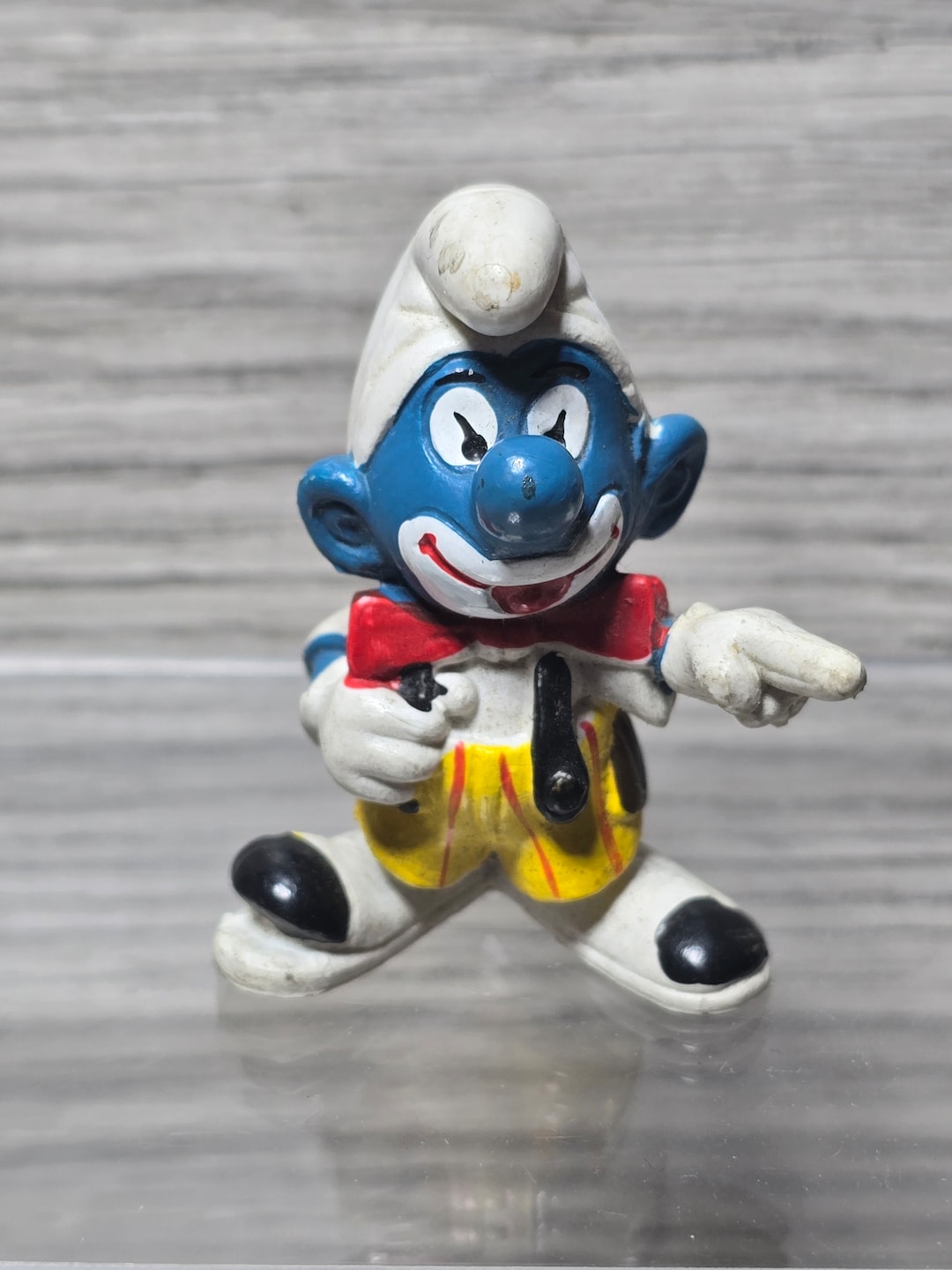 1978 Clown Smurf 2" Figure PVC Toy Figurine Schleich Peyo - Etsy