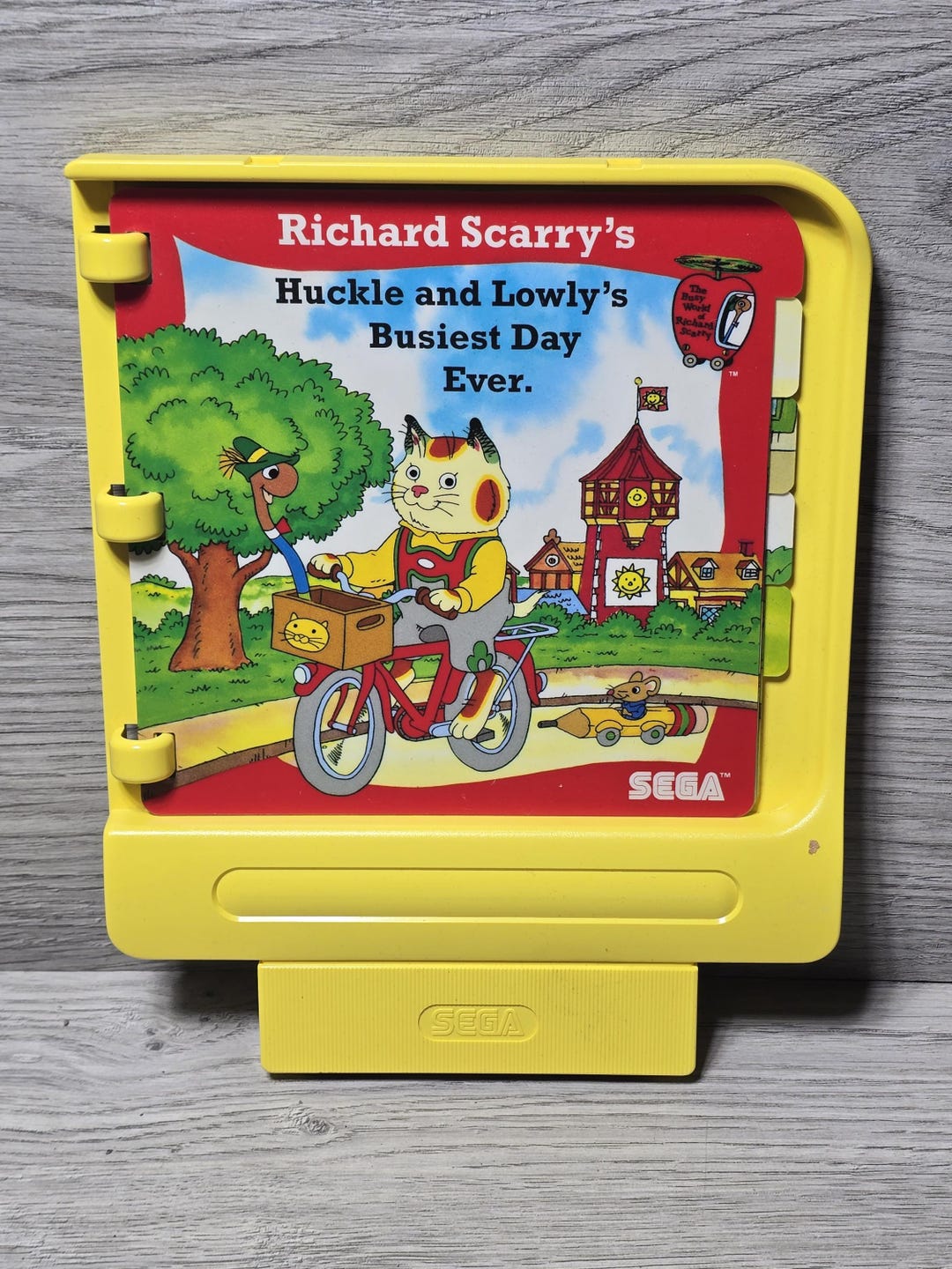 1994 Sega Pico Richard Scarry's Huckle and Lowly's Busiest Day Game ...