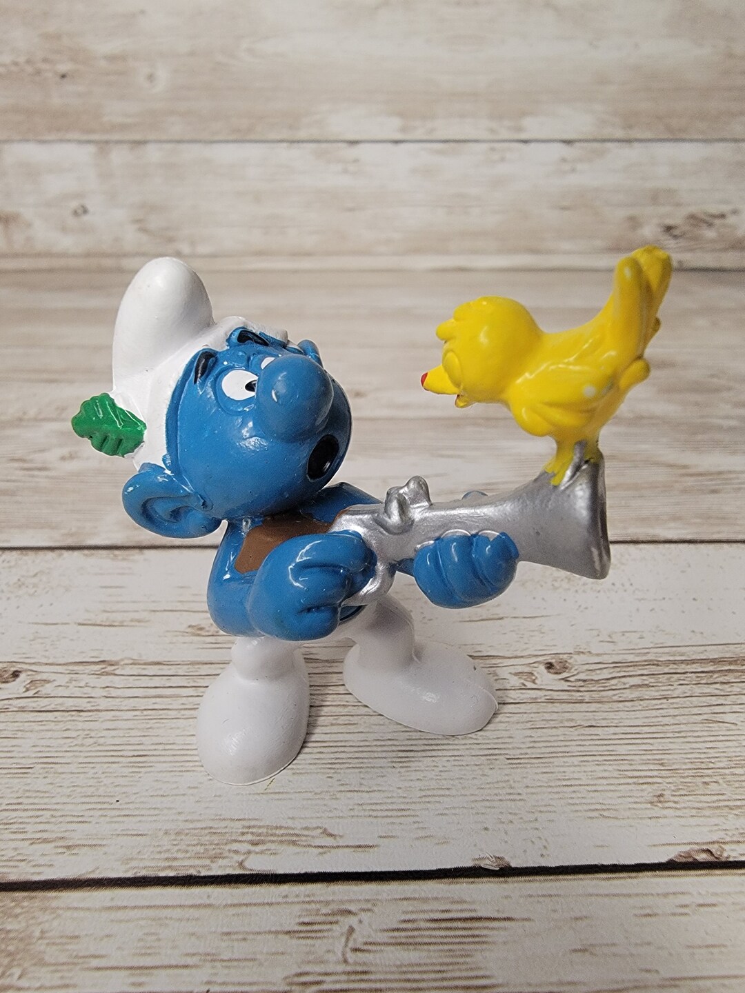 1978 Smurfs Hunter Smurf Peyo Schleich 2" PVC Figure Germany - Etsy