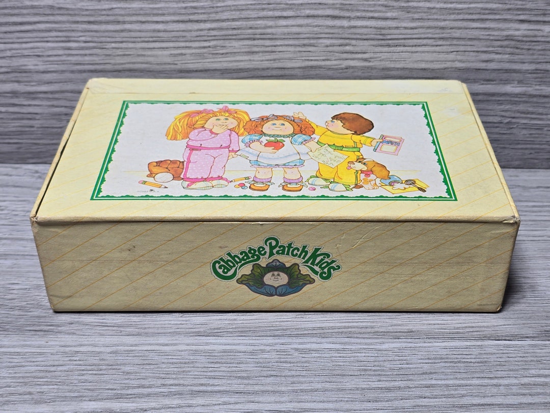 1984 Cabbage Patch Kids CPK Pencil Crayon Box Treasure Case - Etsy