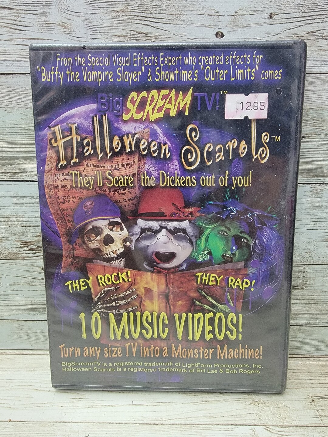 SEALED Halloween Scarols Big Scream TV Music Video DVD - Etsy