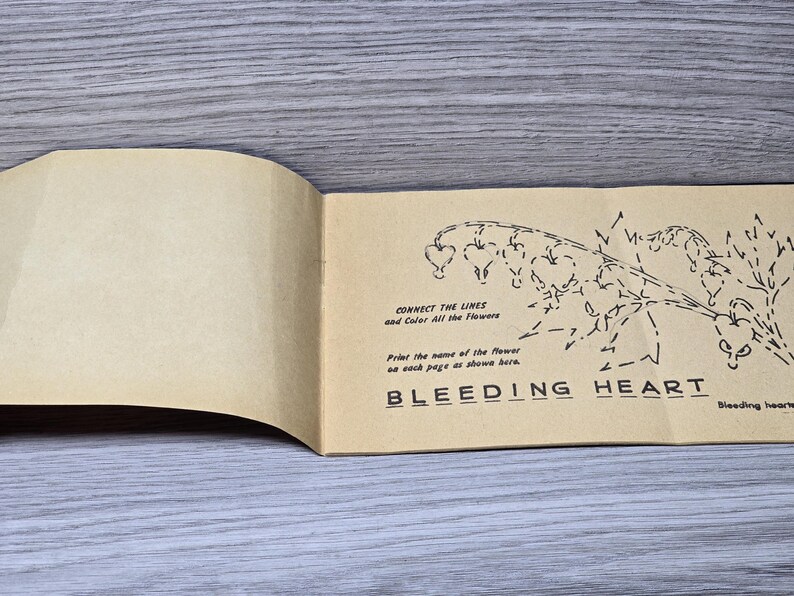 1953 Connect Lines Coloring Book Saalfield Pub Co Akron Ohio - Etsy