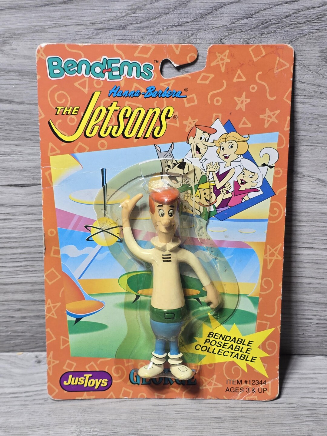 1992 Justoys Bend-ems the Jetsons George Jestson Action Figure - Etsy