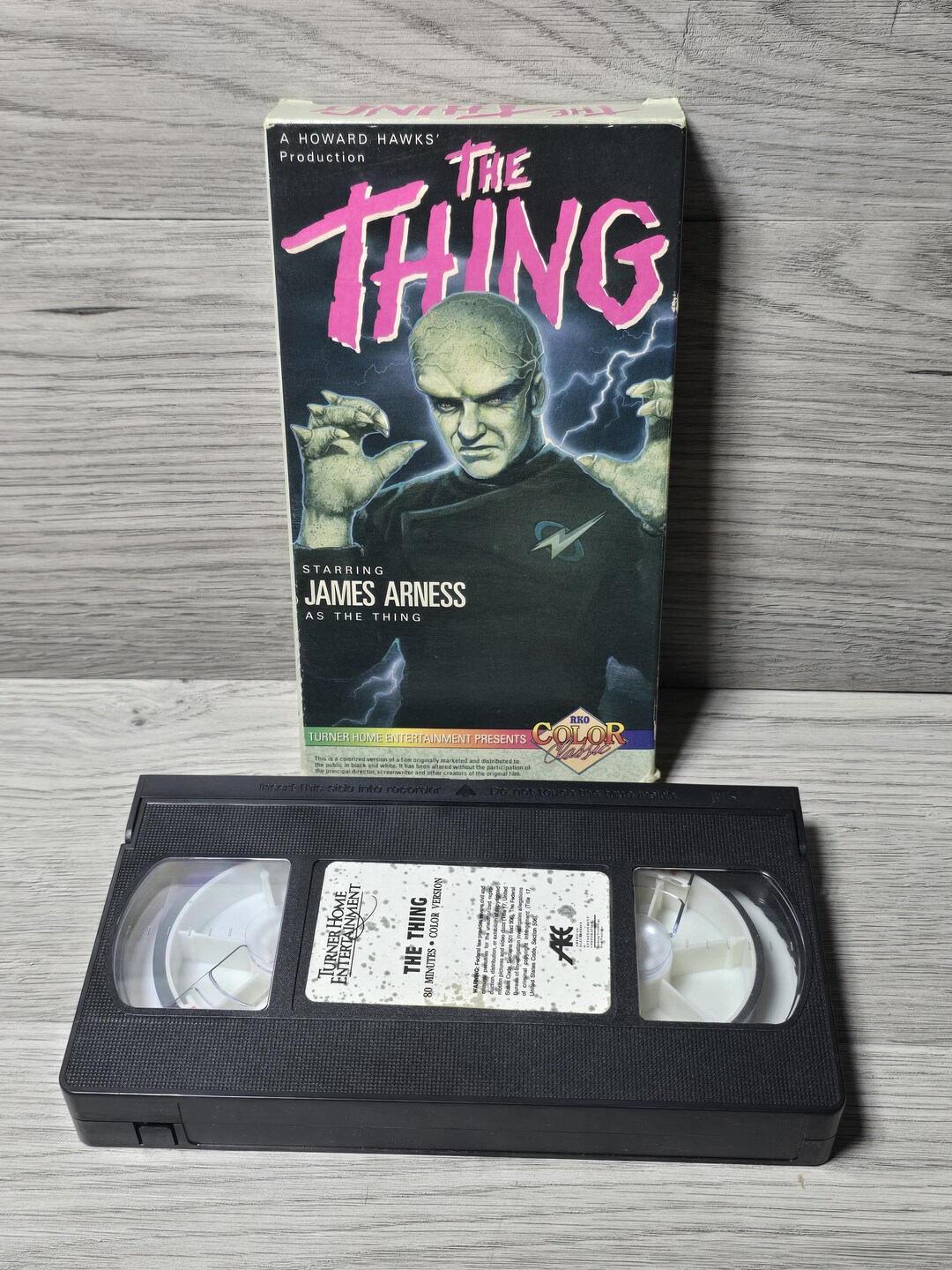 The Thing (VHS, 1993) James Arness | Howard Hawks Production | Turner ...