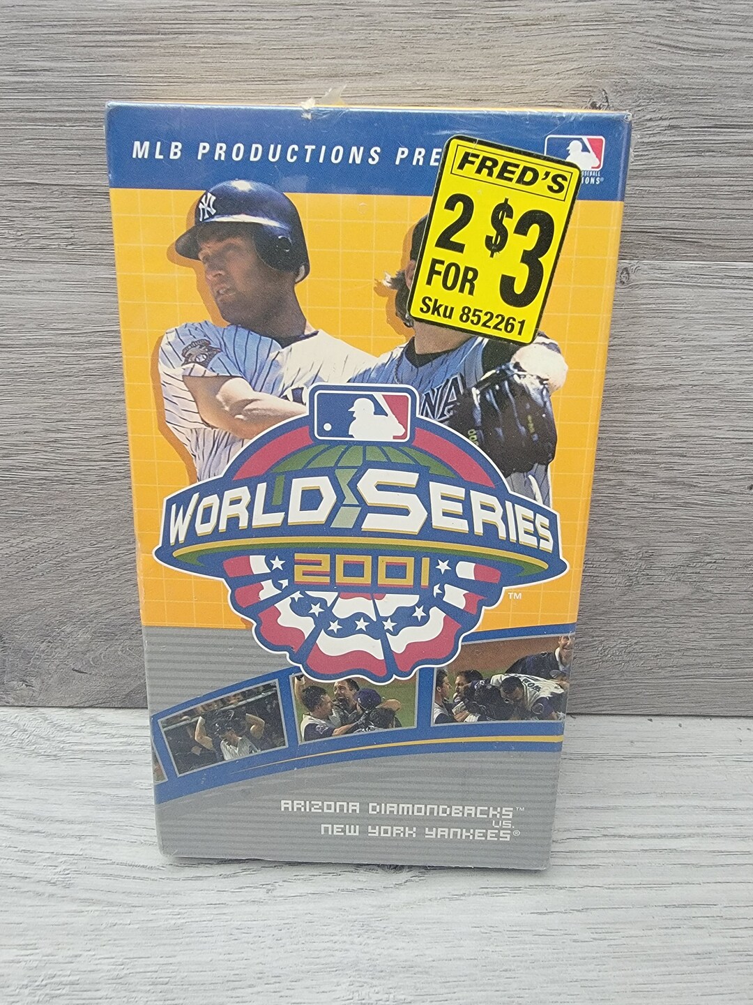 2001 SEALED MLB World Series VHS Arizona Diamondbacks Vs New York ...
