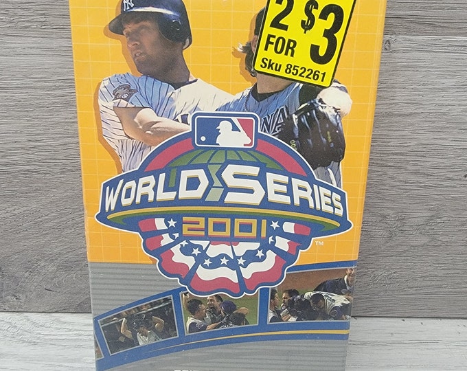 2001 SEALED MLB World Series VHS Arizona Diamondbacks Vs New York ...