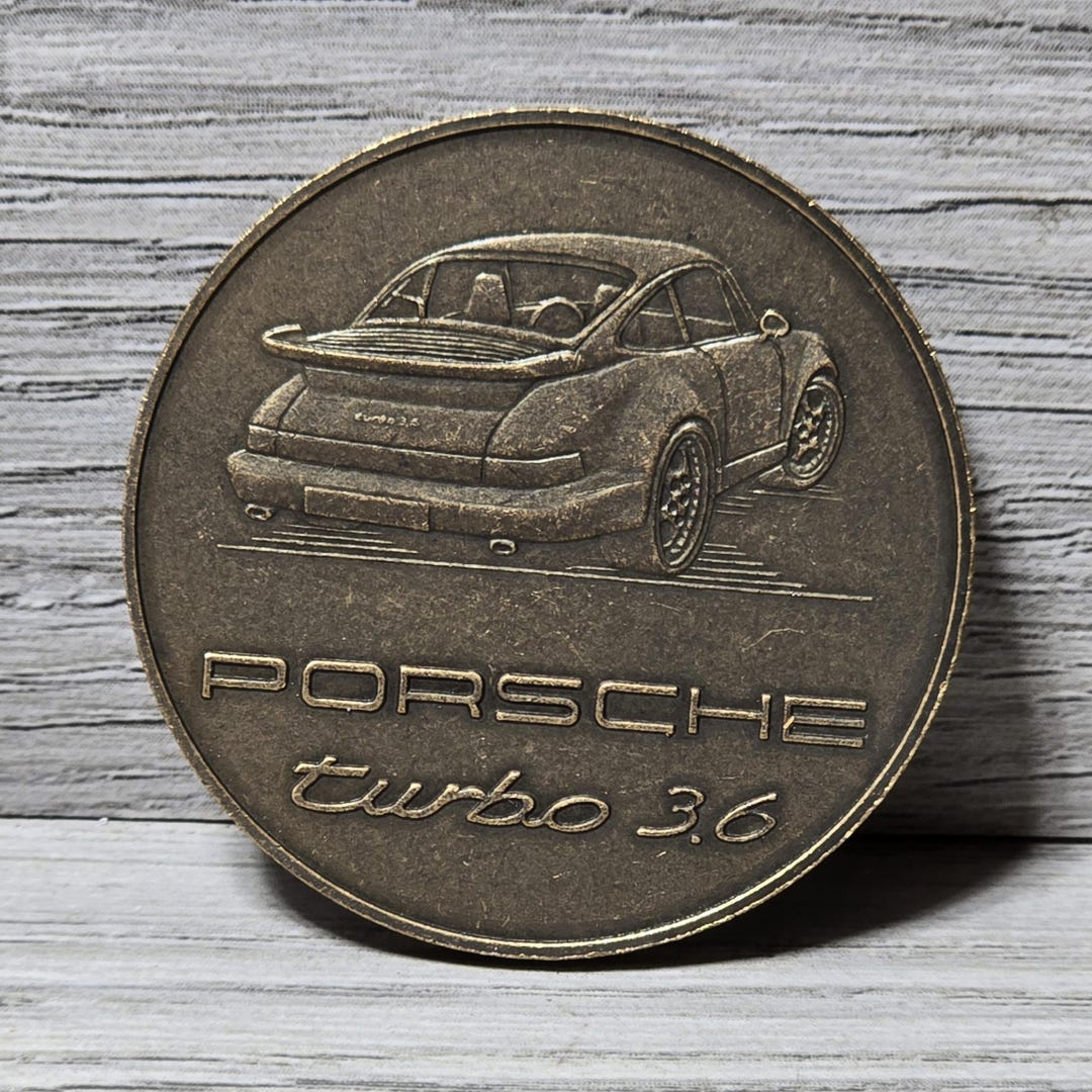 1993 Porsche Original Collector’s Medal Token Promo Coin - Etsy