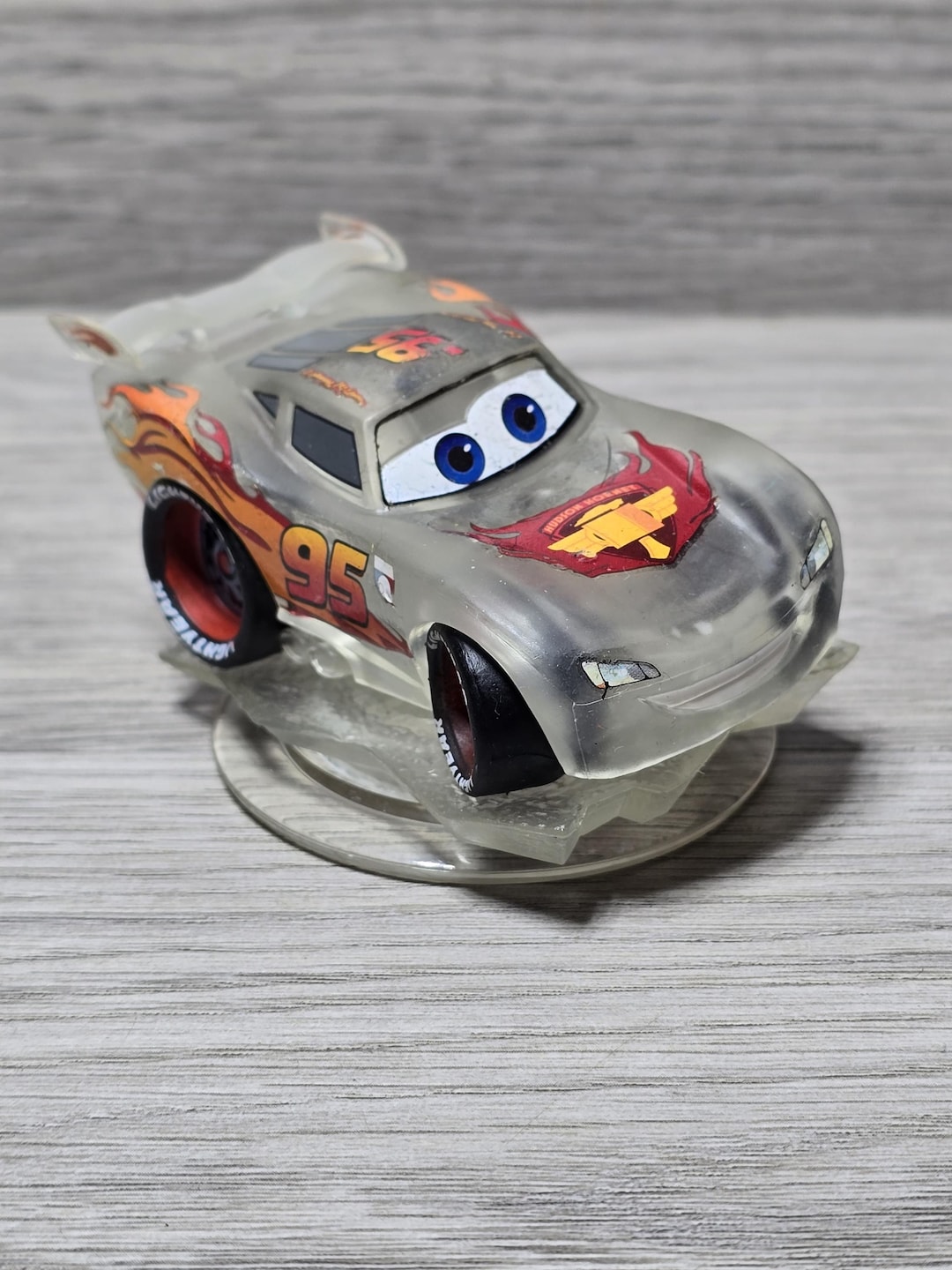 Disney Infinity Lightning Mcqueen Infinite Crystal Series - Etsy