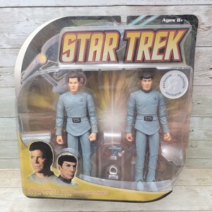 RARE Star Trek KIRK SPOCK Figure 2-pack Art Asylum Diamond Select ...