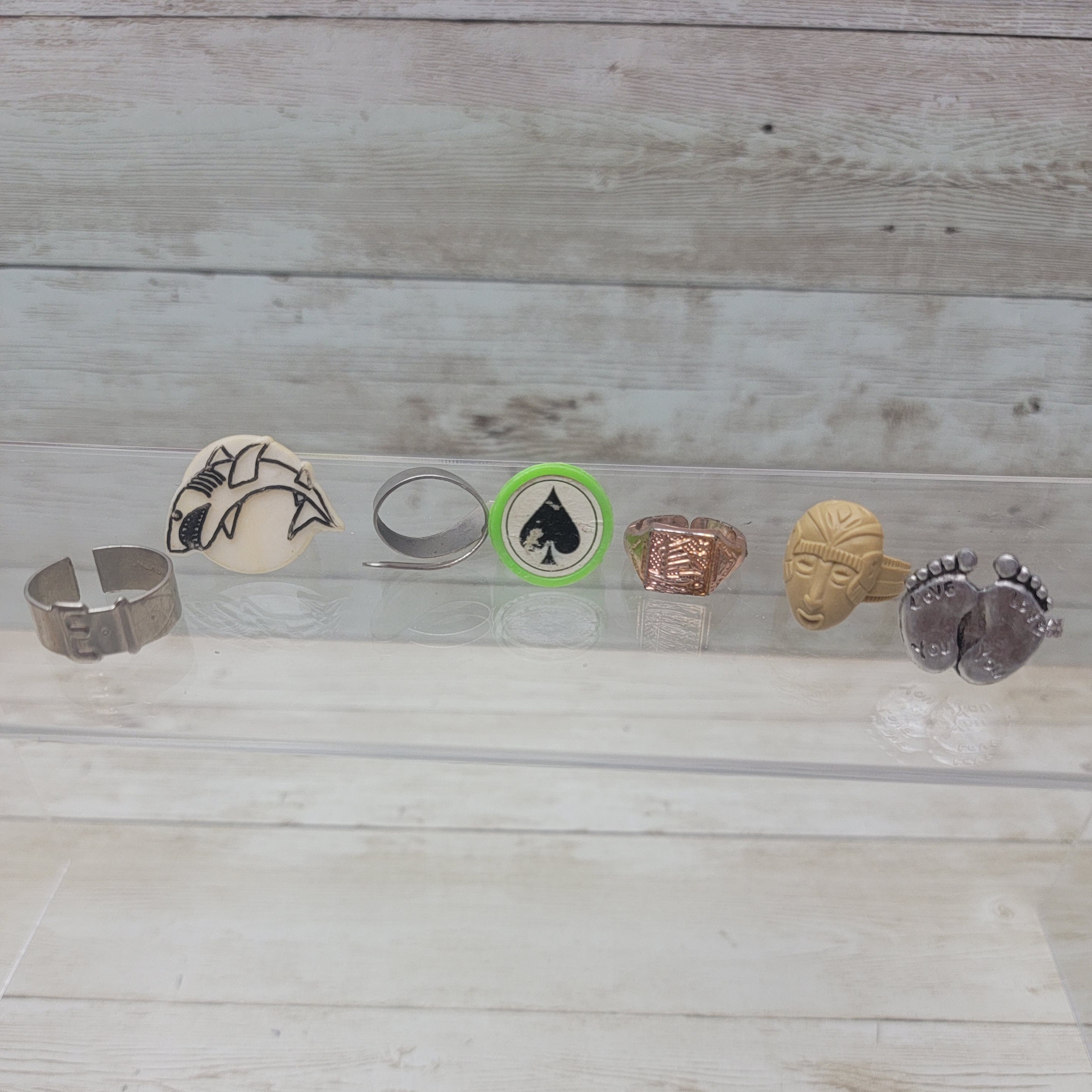 1960s 70s Vintage Bubble Gum Prize Ring Lot of 7 - Etsy