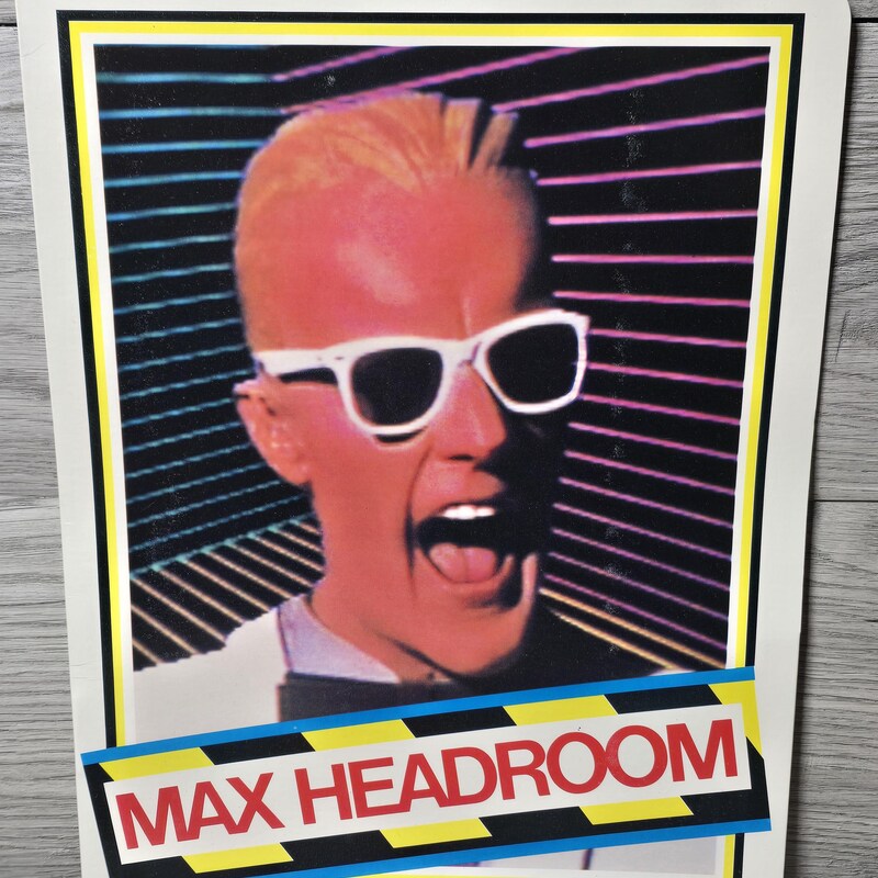 Max Headroom - Etsy