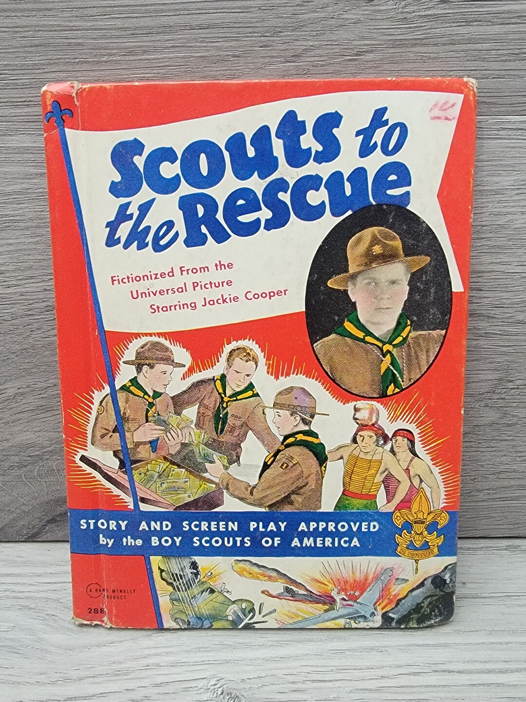 1939 BSA Scouts to the Rescue Hardback Book Boy Scouts First Printing ...