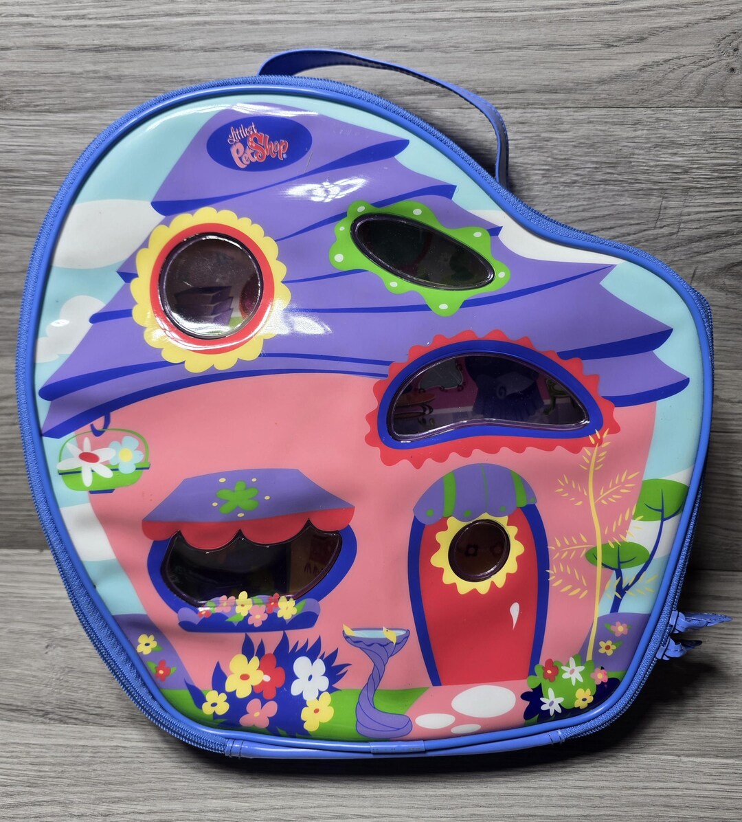 Vintage Littlest Pet Shop LPS Zip Carrying Case Storage Play House - Etsy