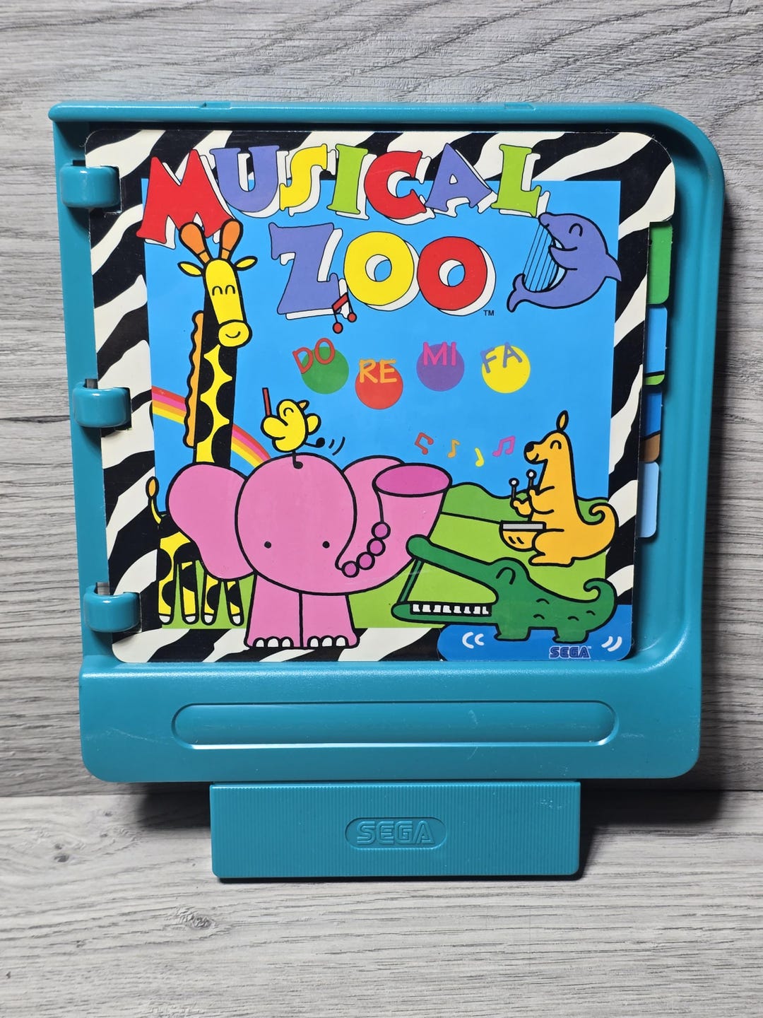 1994 Sega Pico Musical Zoo Game Cartridge Book - Etsy