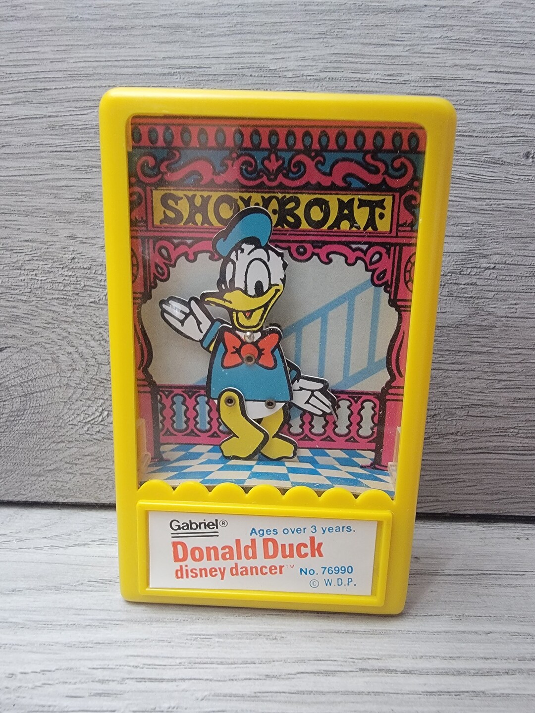 1975 Gabriel Donald Duck Disney Dancer Toy Walt Disney Productions Hong ...