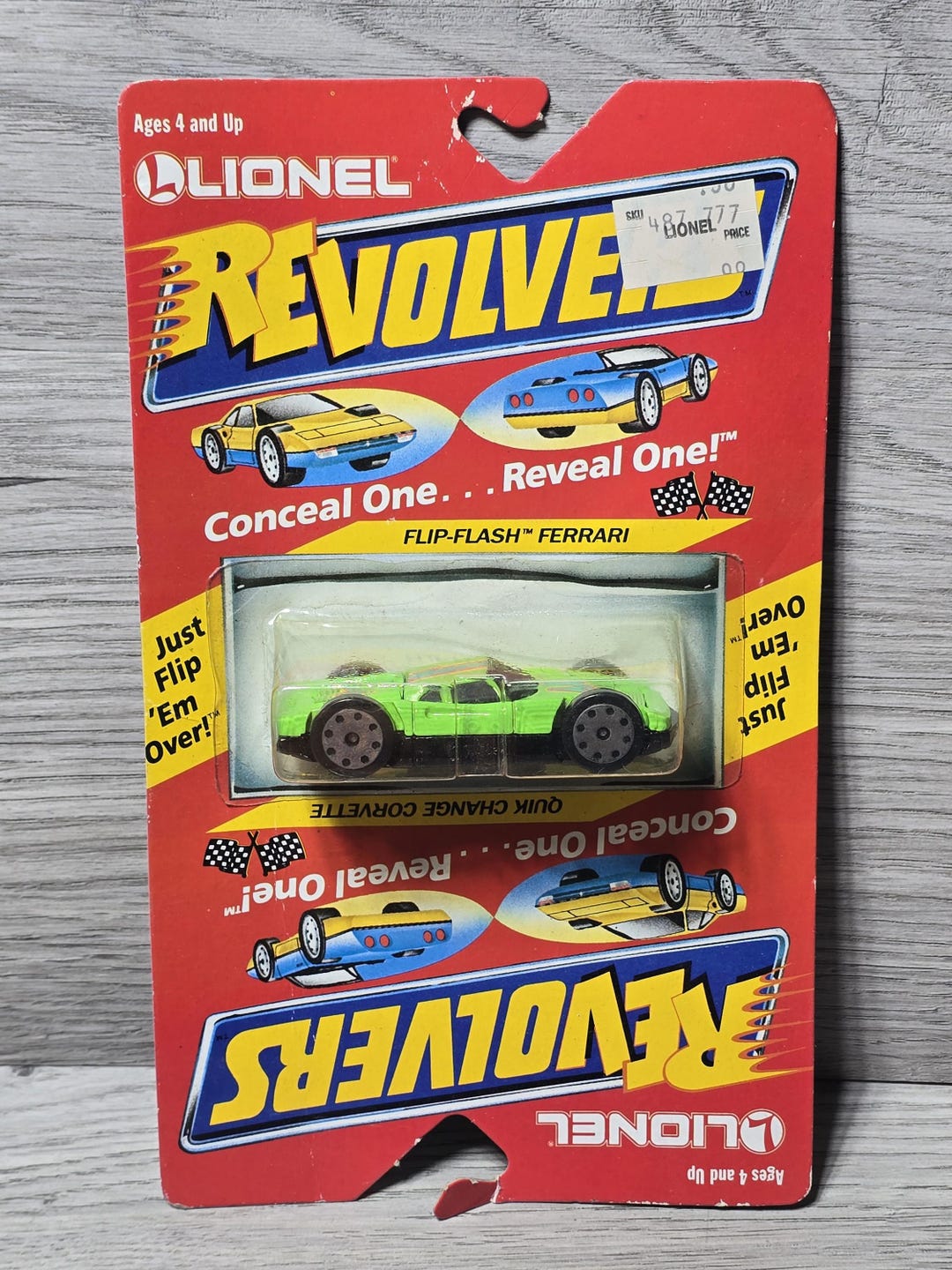 1989 Lionel Revolvers Ferrari & Corvette Car NOS - Etsy