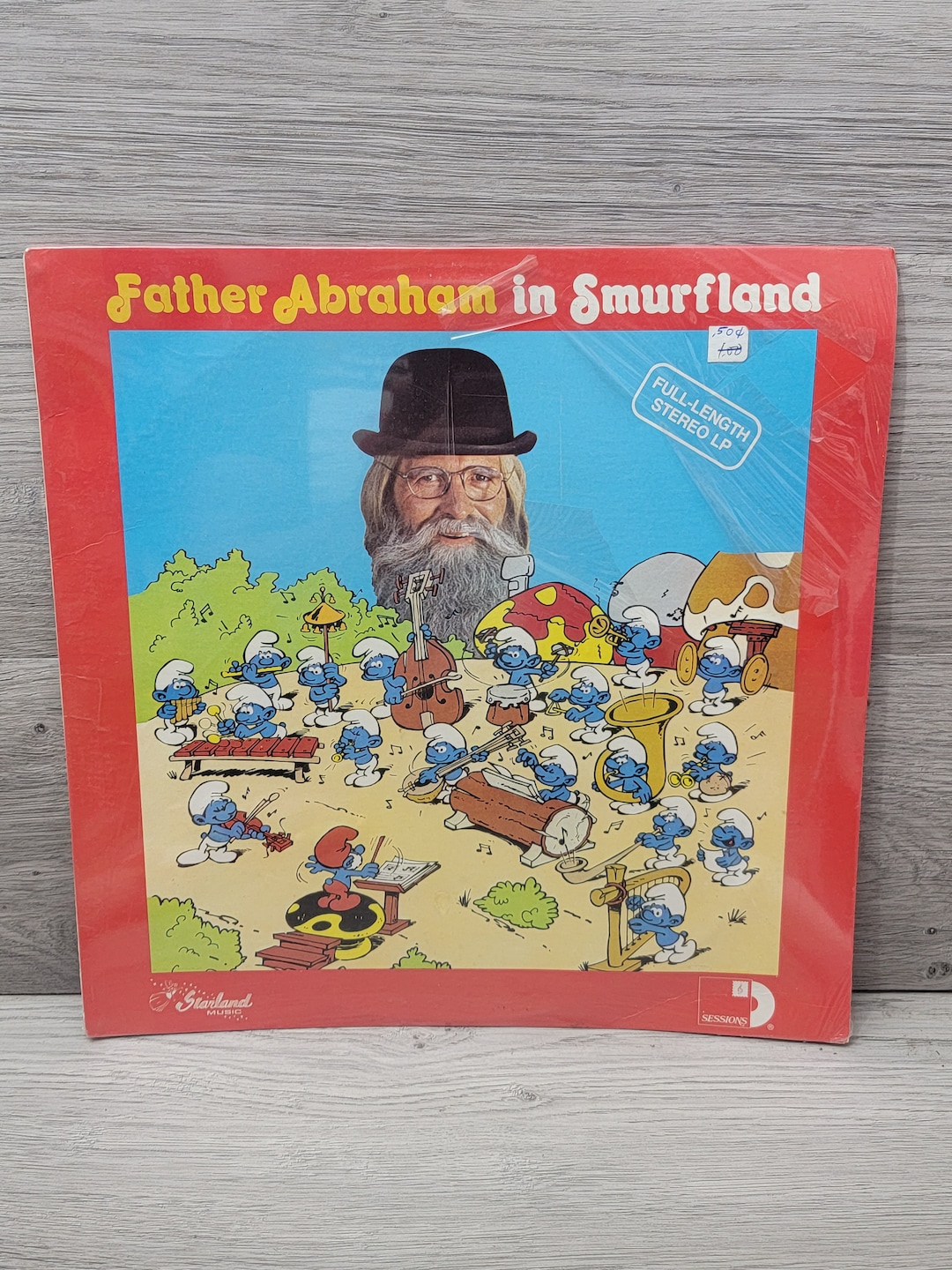 1978 SEALED Smurfs Father Abraham in Smurfland Vinyl Record LP Decca ...