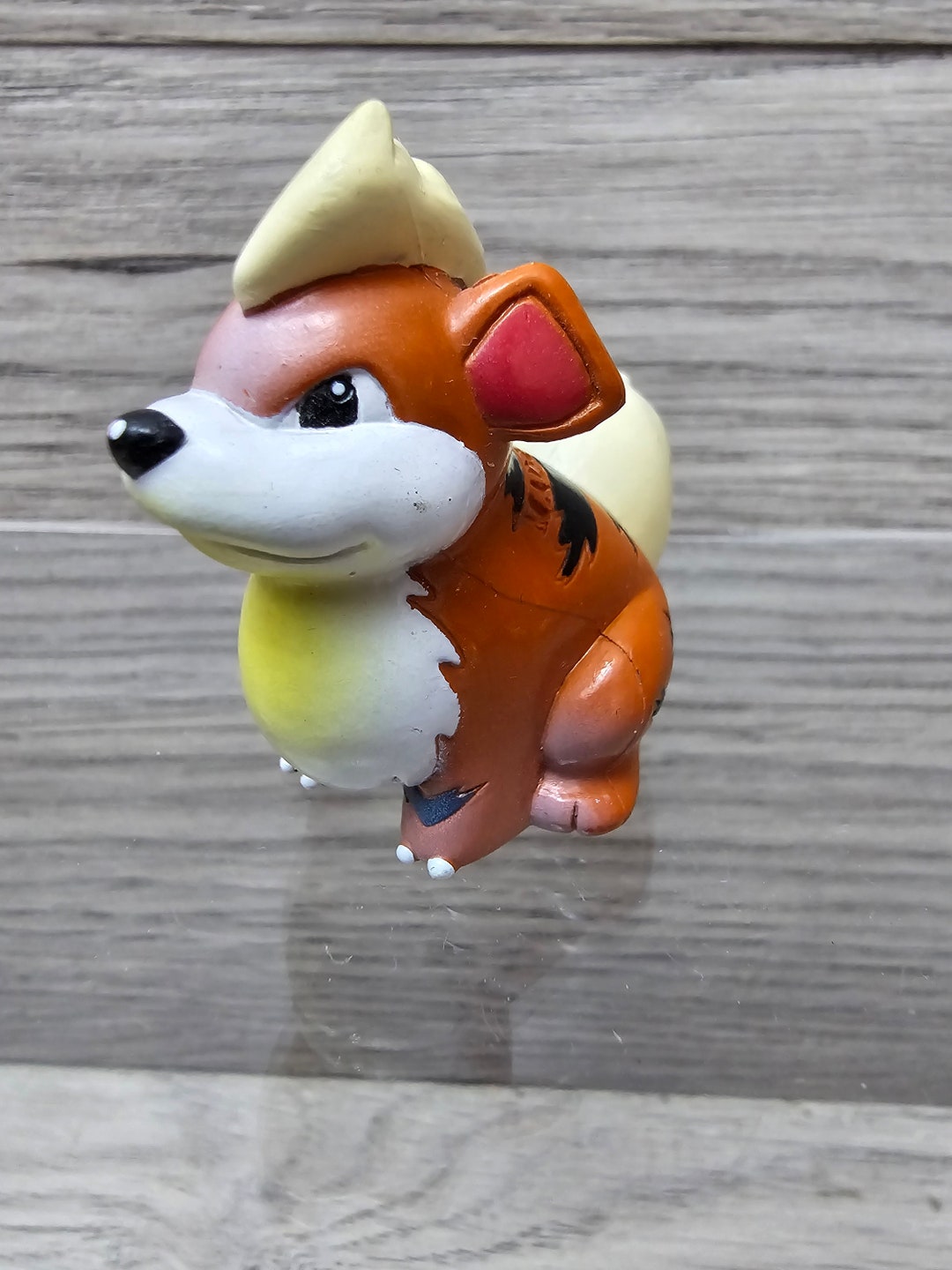 1990s Original Pokemon Figure Tomy Nintendo Growlithe Authentic CGTSJ ...