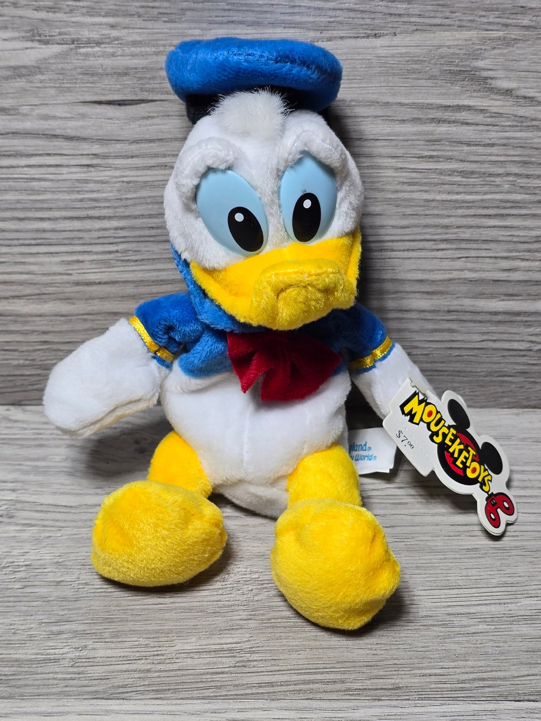 Disney 7 Donlad Duck Mini Bean Bag Plush Stuffed Animal Toy - Etsy