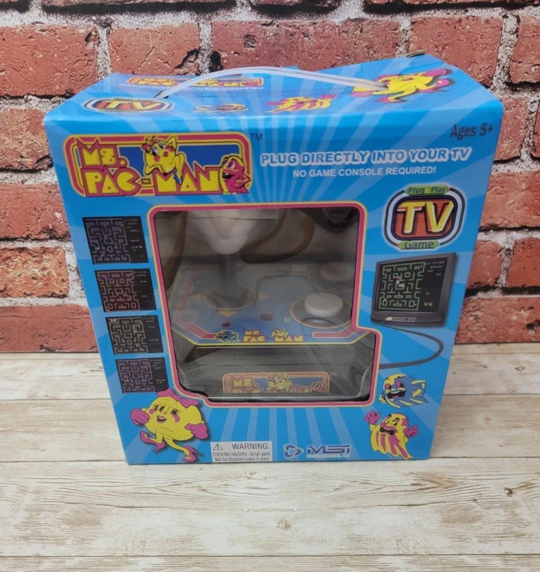 Ms. Pac-man Plug & Play Retro TV Arcade Namco Ms Pac Man Game Pacman - Etsy