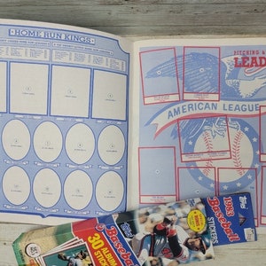 1983 Topps Baseball Sticker Yearbook Album Unused & 30 - Etsy