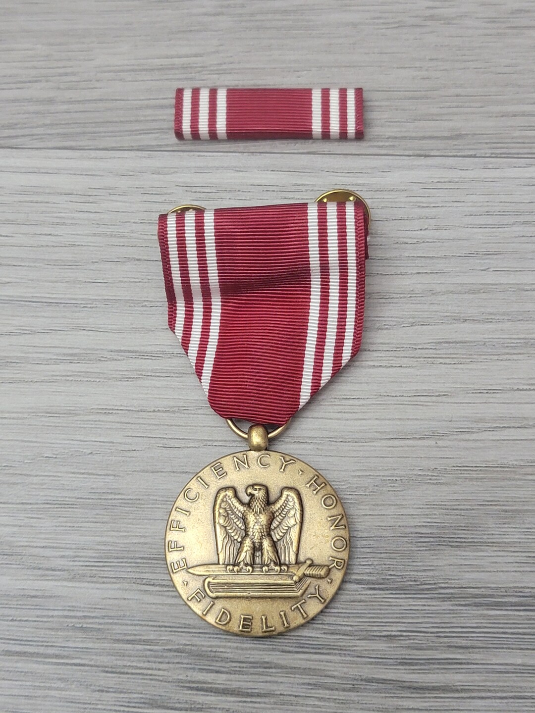 WW2 Military U.S. Army Good Conduct Medal and Bar - Etsy