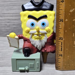 Spongebob Davey Jones Locker Pirate Burger King Figure - Etsy Australia