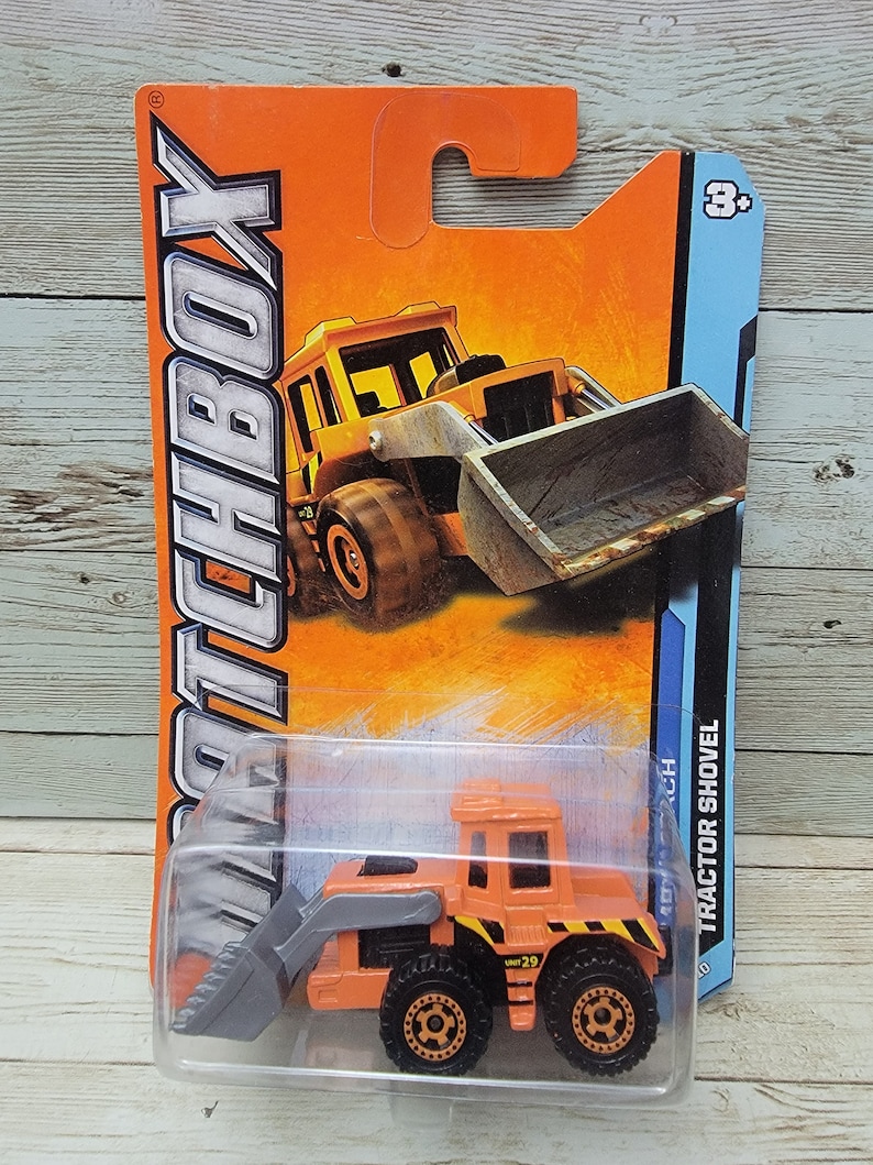 Matchbox MBX Beach Tractor Shovel - Etsy