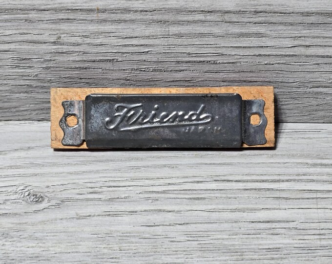 1950s Antique 3.25" Toy Harmonica Friends Brand Made in Japan Metal ...