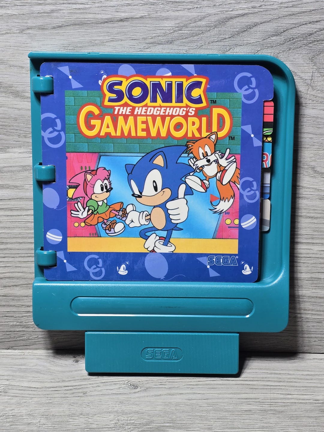 1996 Sega Pico HTF Sonic the Hedgehog Gameworld Cartridge - Etsy