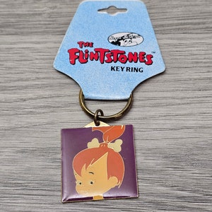 1994 Flintstones Pebbles Keychain Keyring NOS - Etsy
