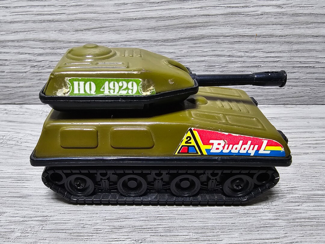 1970s Buddy L Metal Military Army Tank HQ 44929 Buddy-l - Etsy