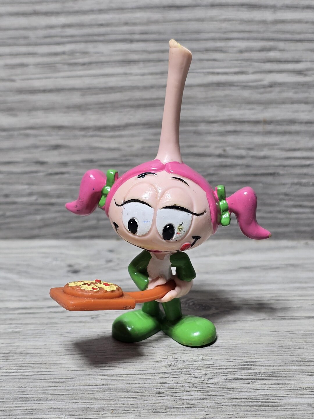 1984 HTF Applause Schleich Snorks Casey W/ Pizza Cartoon PVC Figure - Etsy