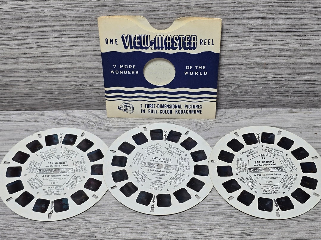 1972 Fat Albert and the Cosby Kids View-master 3 Reels Set - Etsy