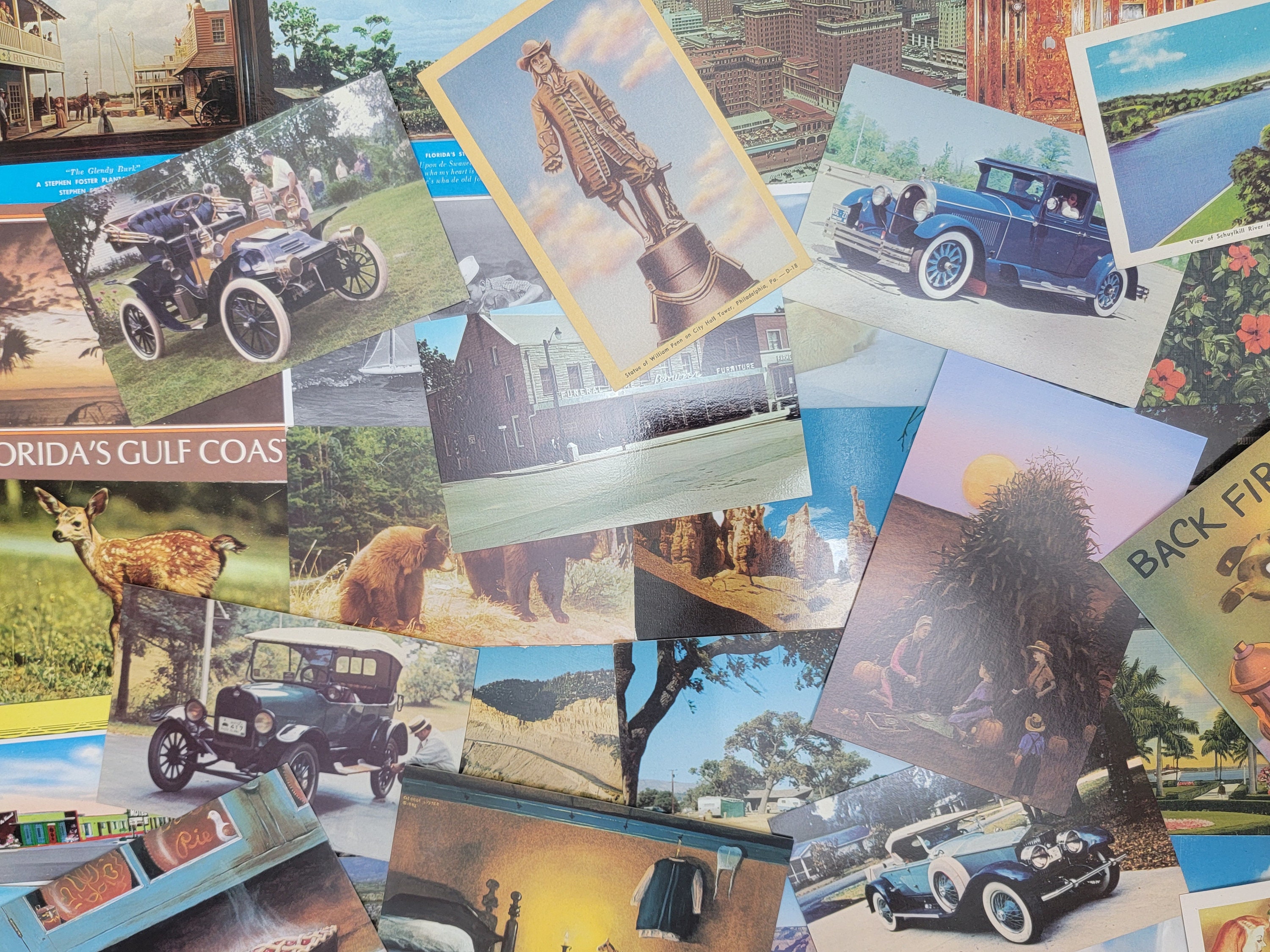 Bulk Postcard Lot of Approximately 100 Postcards - UNUSED (random Cards ...