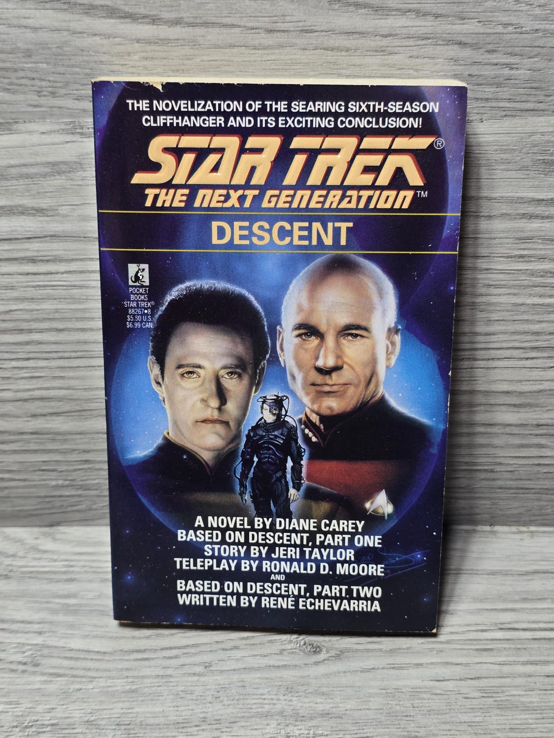 1993 Star Trek the Next Generation Descent by Diane L. Care - Etsy