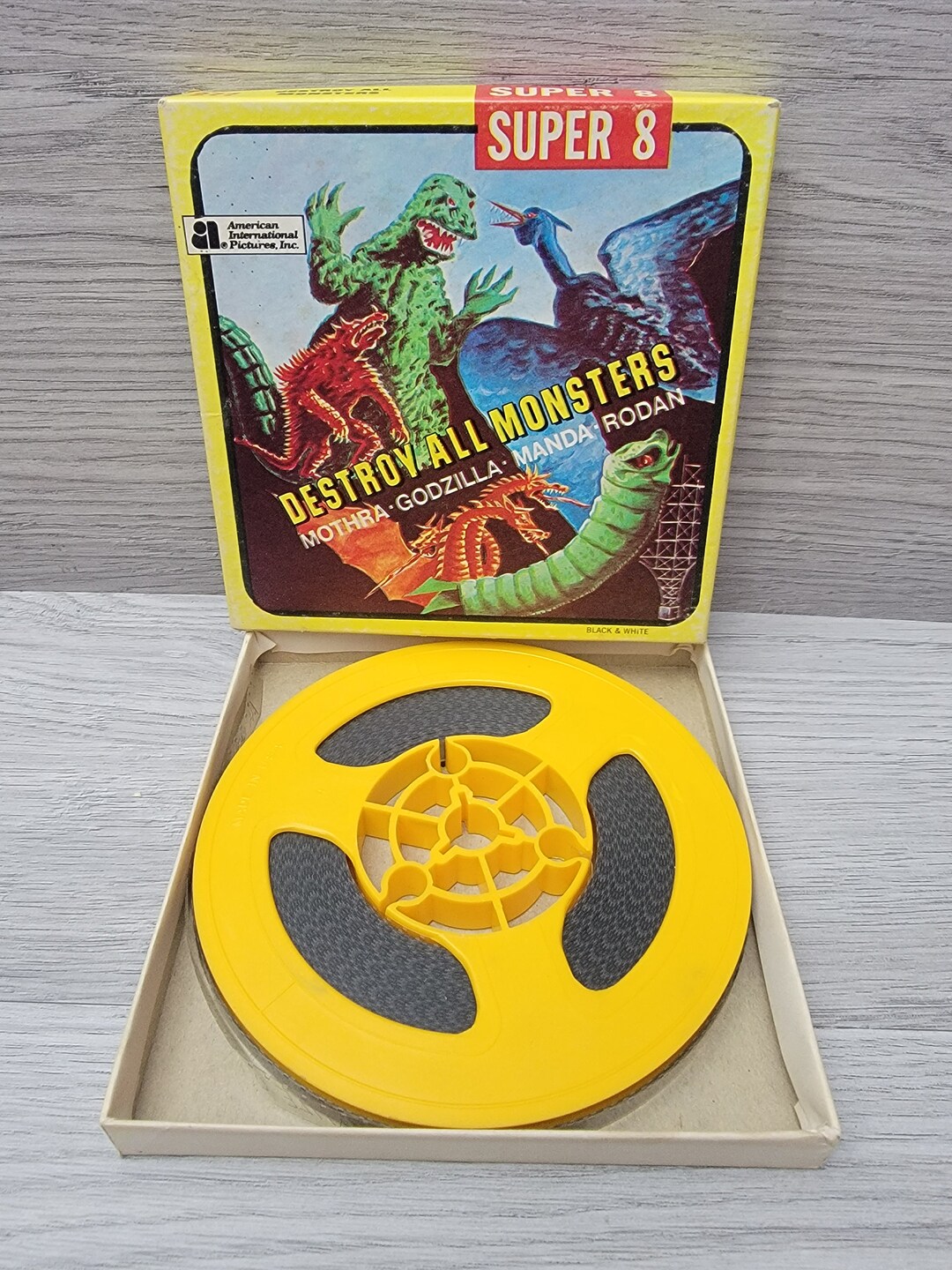 1969 RARE Destroy All Monsters Super 8mm Mothra Godzilla Manda - Etsy