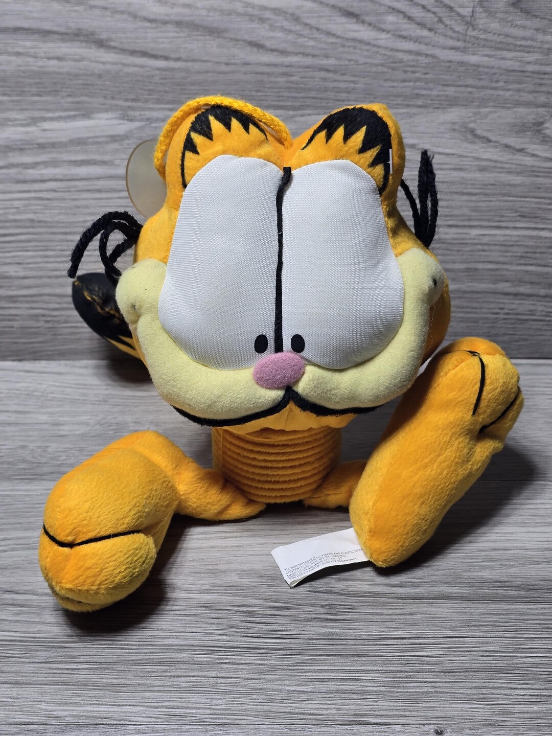 1999 Garfield the Cat Slinky Spring Window Suction Cup NANCO - Etsy