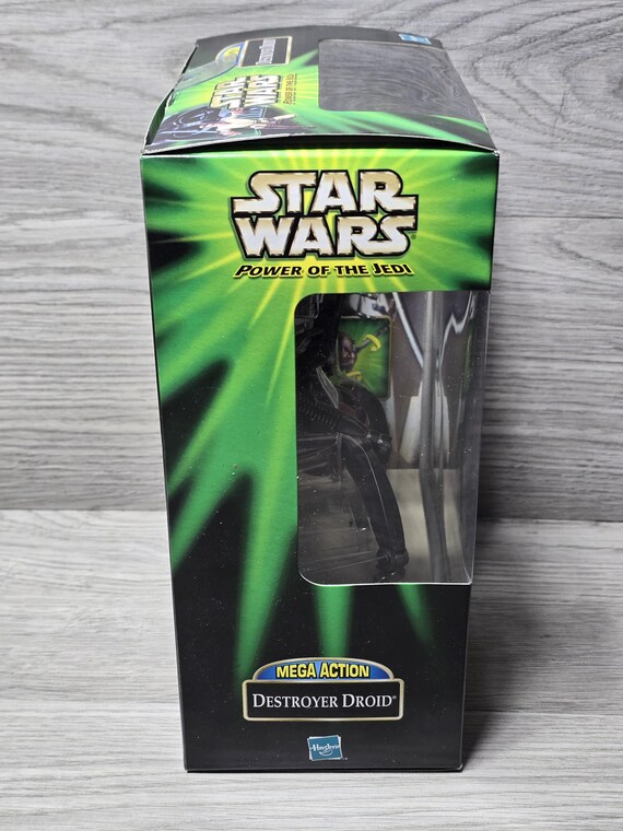 Hasbro Star Wars Power of the Jedi Mega Action DESTROYER DROID 6 Action Figure Etsy