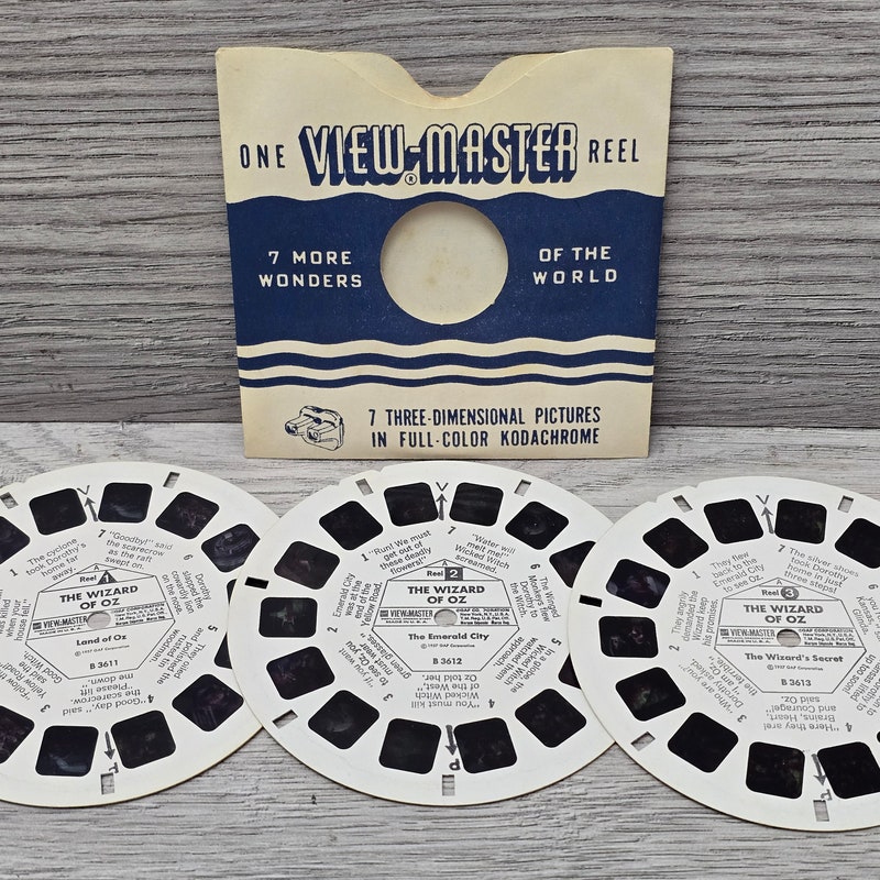 Viewmaster Reels - Etsy