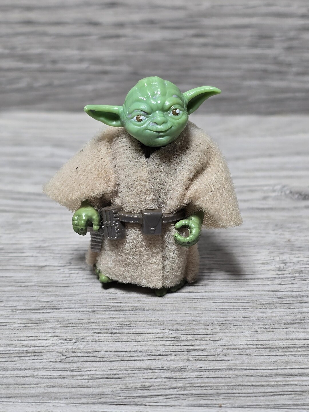 1980 Kenner Star Wars Yoda Figure With Original Robe and Belt Pac Man ...