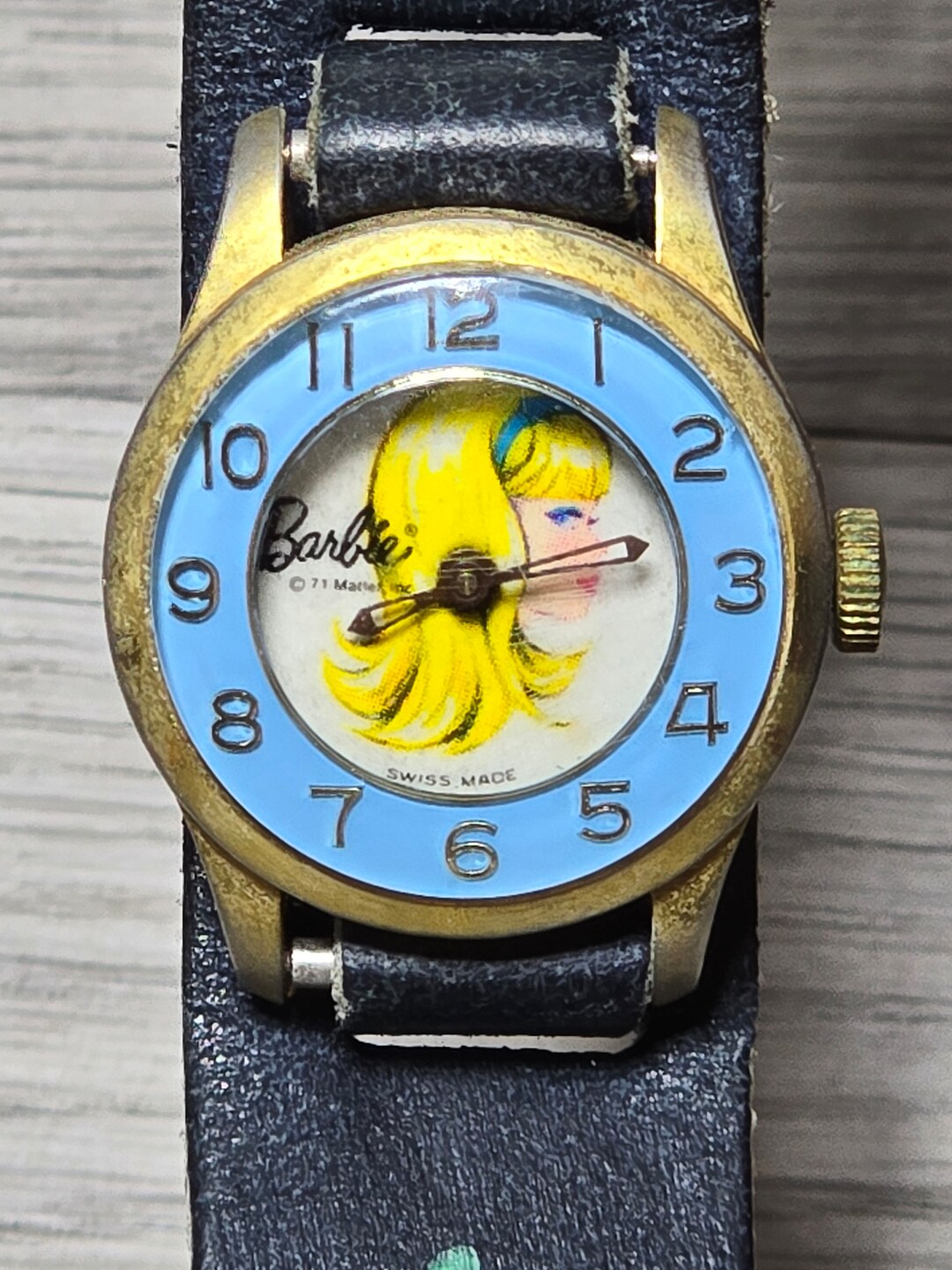 1971 Mattel Barbie Women's Wind up Wrist Watch Swiss Needs Battery - Etsy
