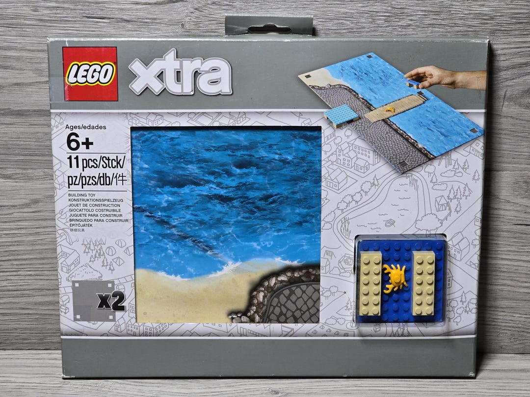 Lego Xtra Sea Water Playmat 853841 City Accessory Retired (opened) - Etsy