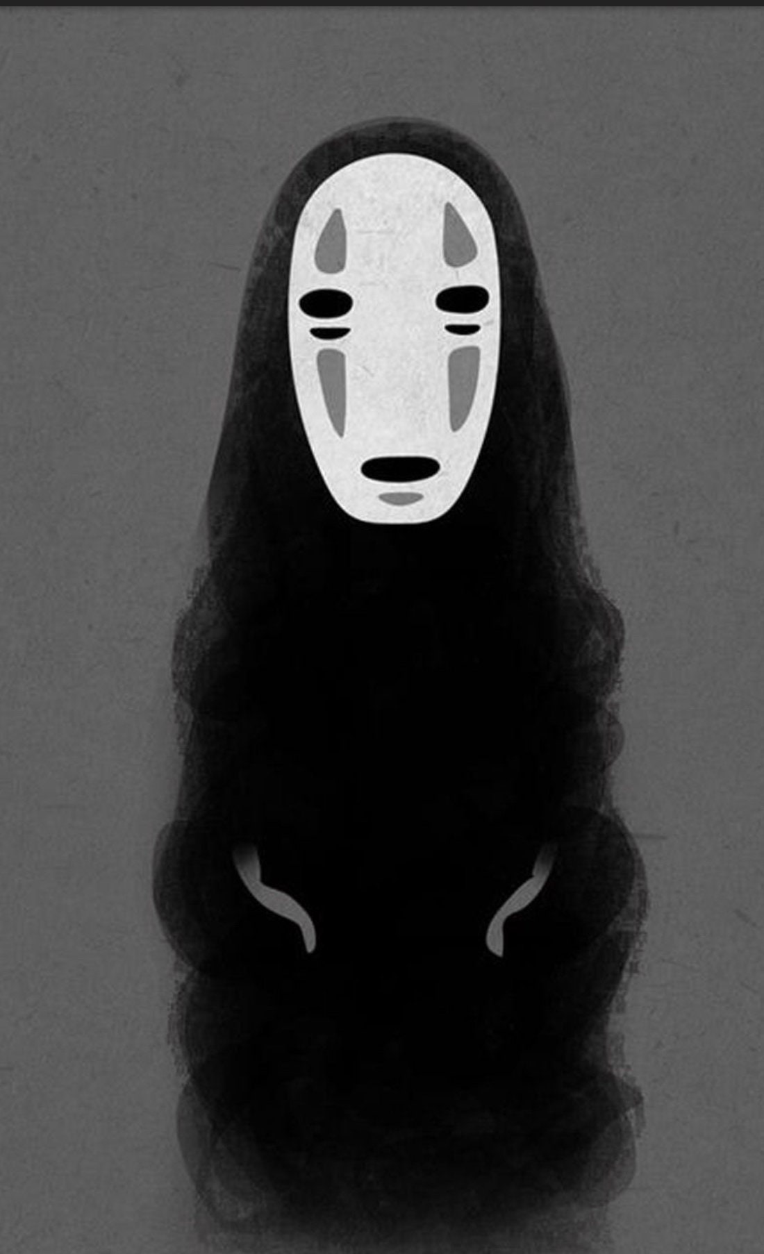 Kaonashi No Face Mask "stl" Mask, Mask, Rave, Halloween, Cosplay, Anime ...