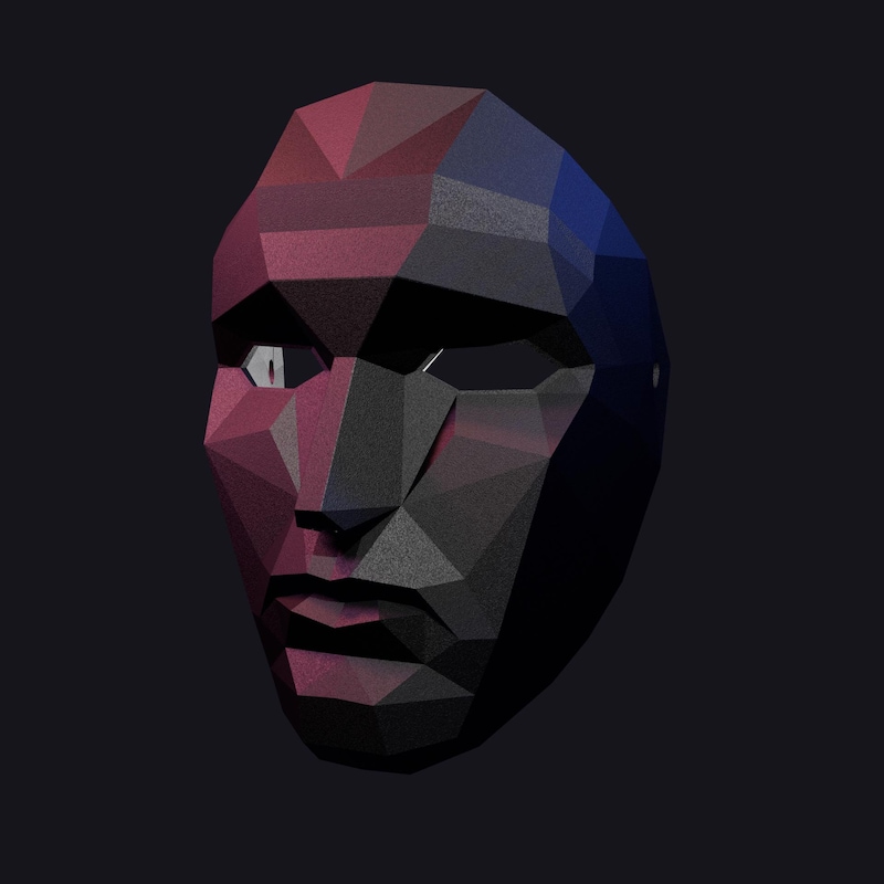 Front Man Mask - Etsy