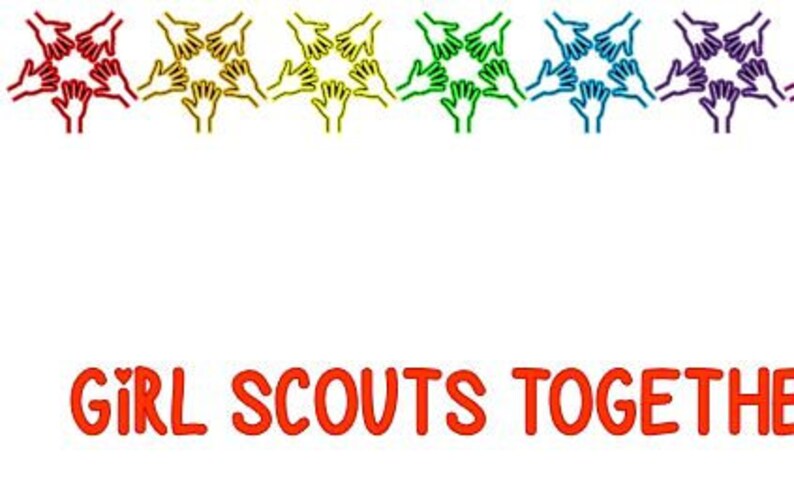 Girl Scouts Together Song Printable - Etsy