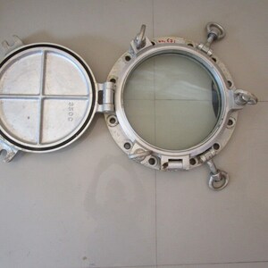 Large Vintage Marine Aluminium Port Hole / Window 14 Glass - Etsy