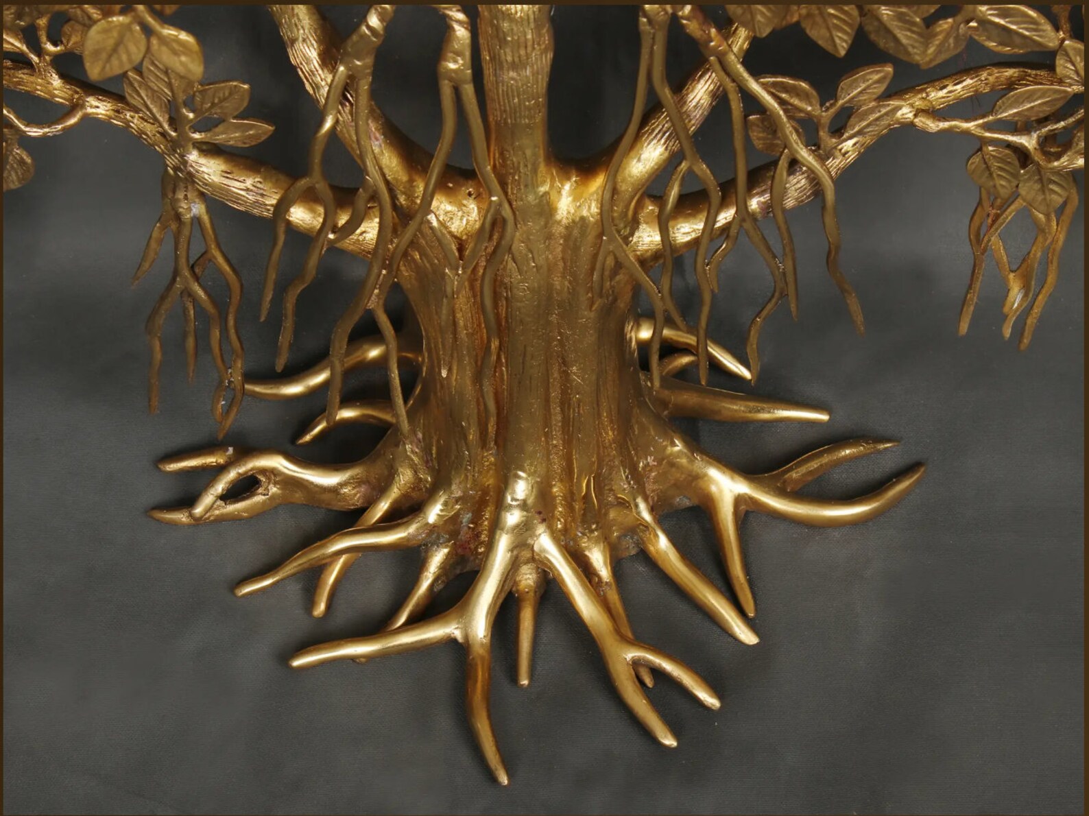 Solid Brass Tree/ Brass Bodhi Tree/ Brass Tree of Life/ Brass ...