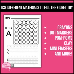 Alphabet Worksheet Printable Preschool - Etsy